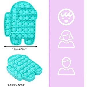 Toys | Pack Of Two Among Us Push Pop Fidget Toyrunning | Poshmark